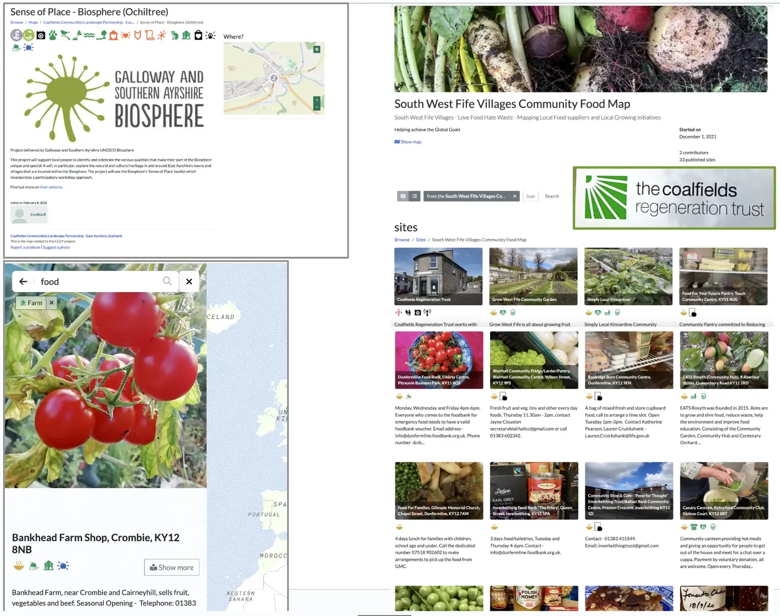 Mapping Farms and Food Security | GreenMap.org