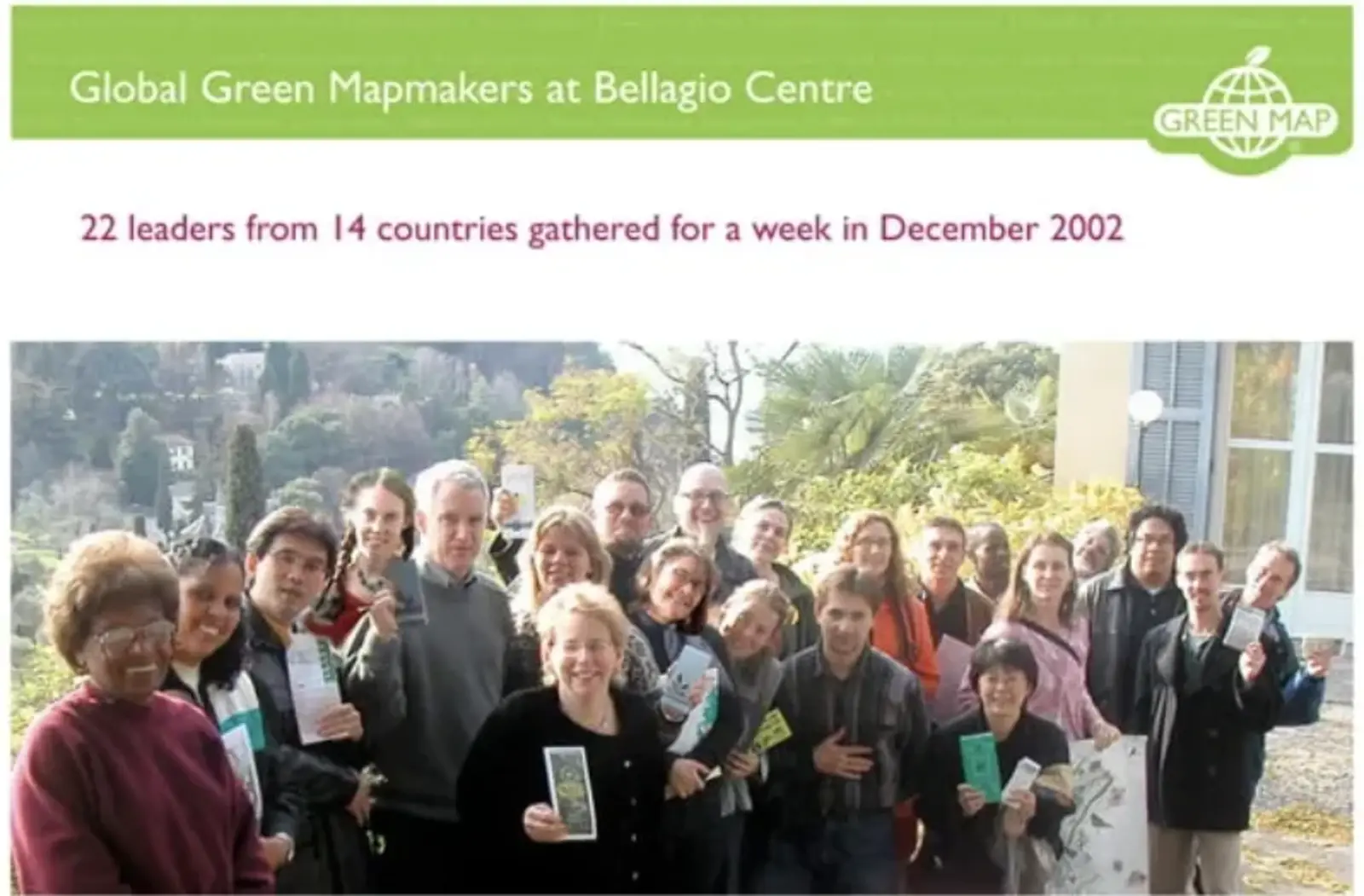 Bellagio 2002 - 10 year report | GreenMap.org